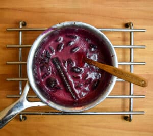 Small Batch Easy Cherry Jam - Waiting for Blancmange
