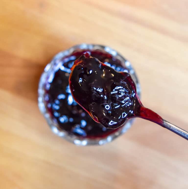 Small Batch Easy Cherry Jam - Waiting for Blancmange