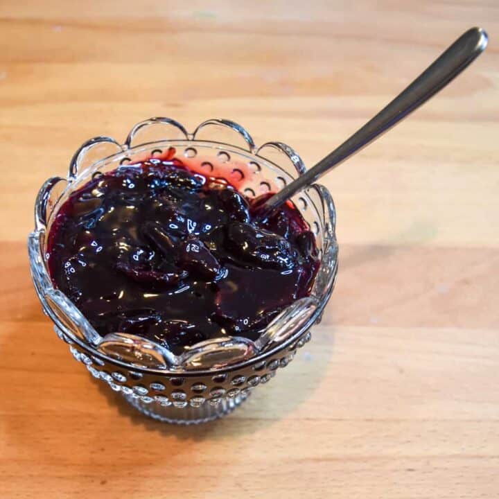 Small Batch Easy Cherry Jam - Waiting for Blancmange