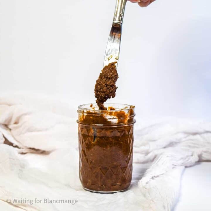 Candied Pecan Paste - Waiting for Blancmange