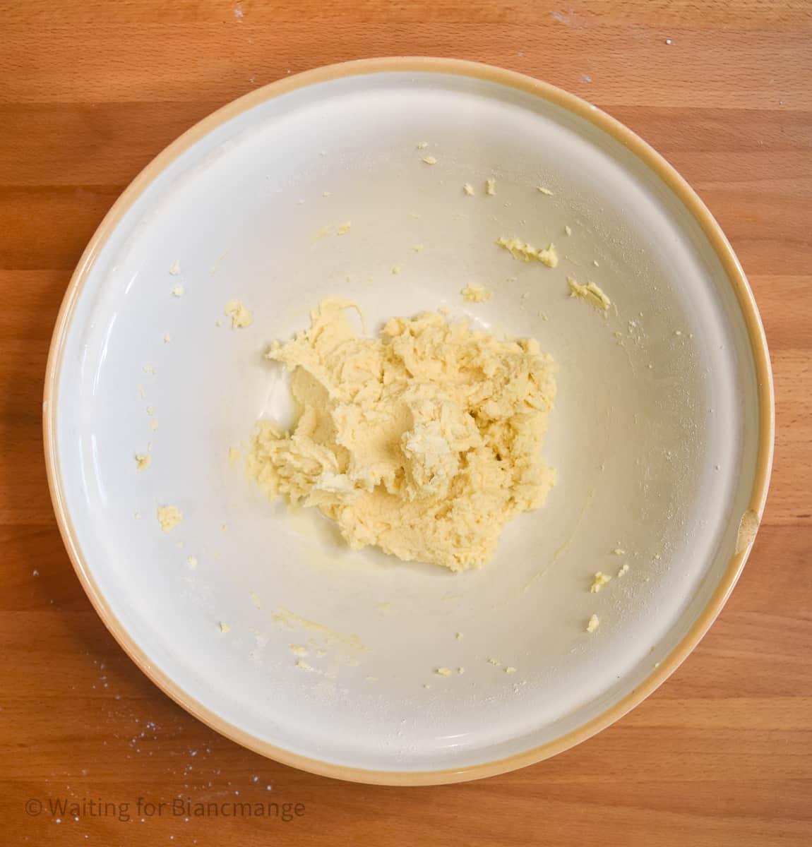 Edible Sugar Cookie Dough - Waiting for Blancmange