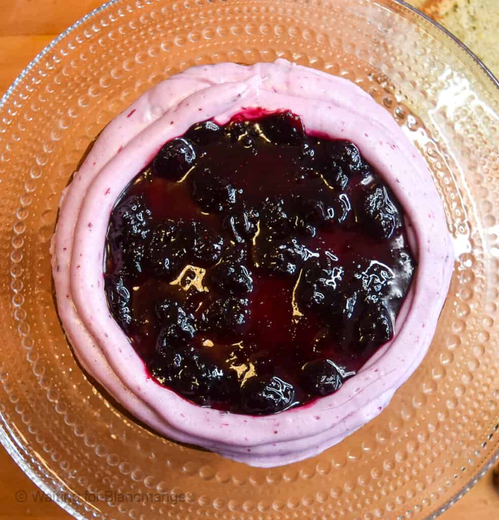 Blueberry Jam Cake - Waiting for Blancmange