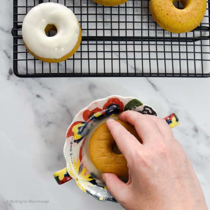 Baked Pumpkin Donuts - Waiting for Blancmange