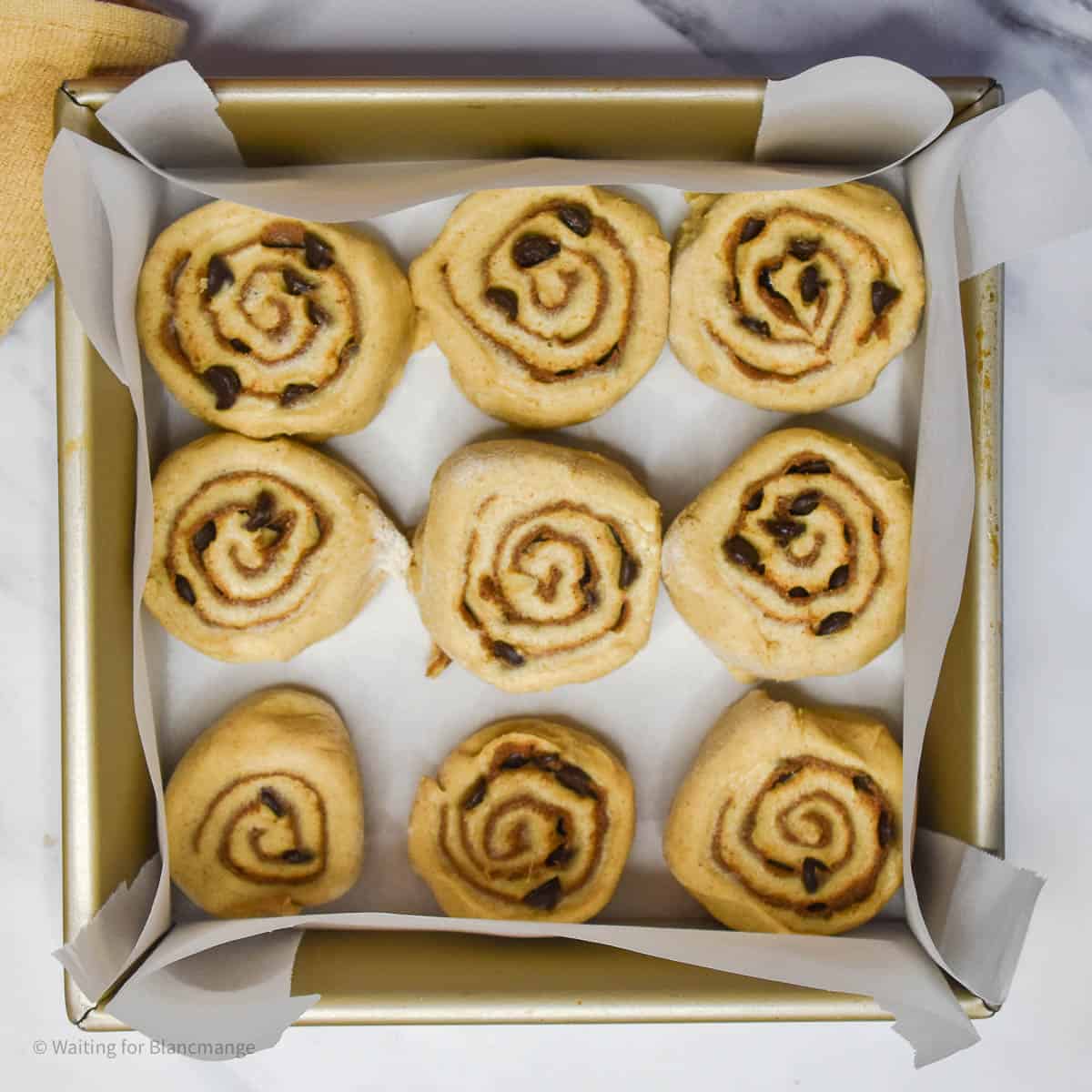 S'mores Cinnamon Rolls - Waiting for Blancmange