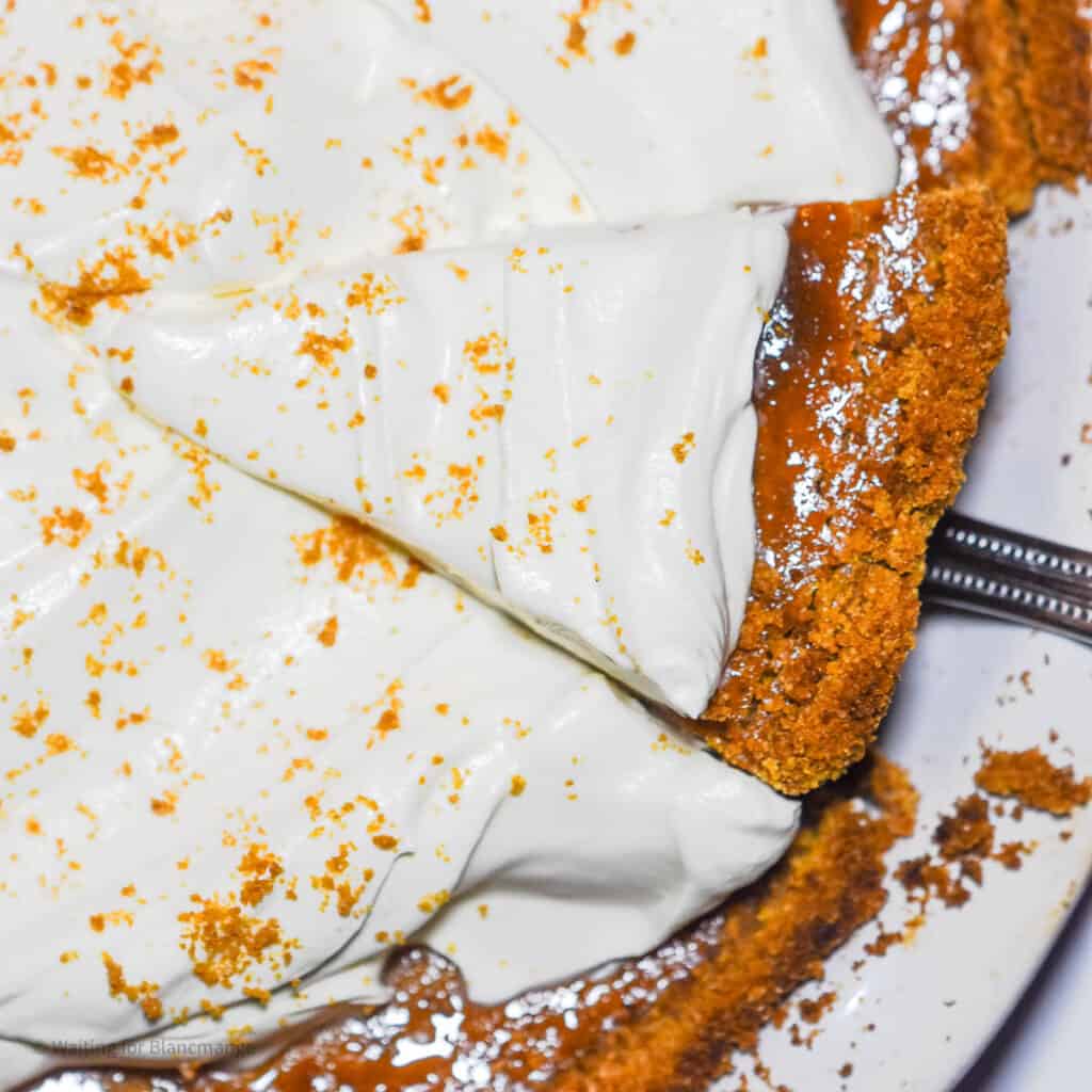 Blueberry Angel Food Cake - Waiting for Blancmange